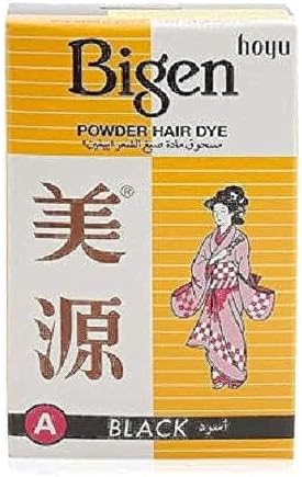 Bigen Powder Hair Dye - Black A price in Saudi Arabia | Amazon Saudi ...