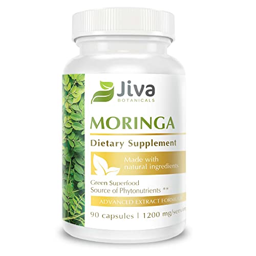 Moringa Capsules - Moringa Powder Supplement - Made from Moringa Leaf ...