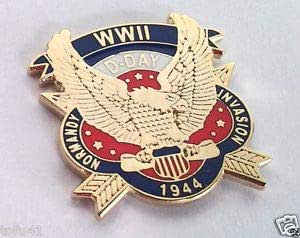 Amazon.com: Popular Enamel Lapel pins - WWII D-Day 1944 Normandy INVAS ...