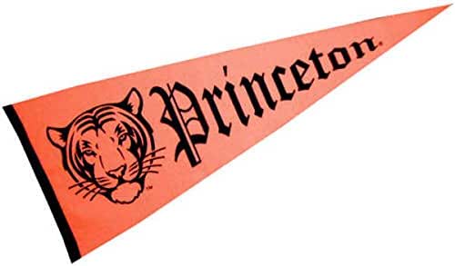 Amazon.com : College Flags & Banners Co. Princeton Tigers Pennant 12" x ...