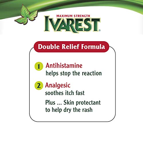 Ivarest Anti-Itch Cream, Poison Ivy Cream, Poison Ivy Treatment, Poison ...