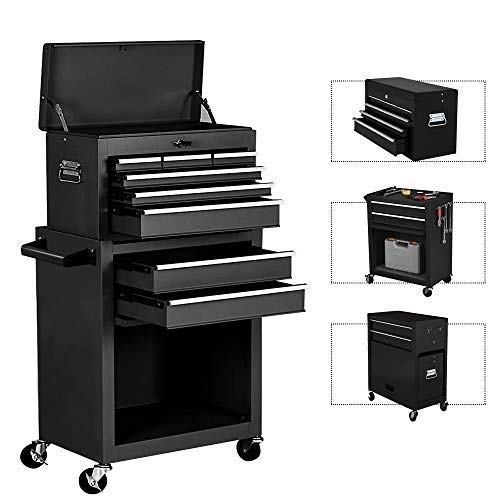 Buy 8-Drawer Rolling Tool Chest,Tool Chest with Wheels and Drawers ...