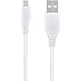Amazon.com: ABLEGRID 3.3ft White Micro USB Charging Power Cable Cord ...