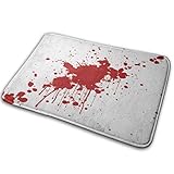 Red Blood Splatter Doormat