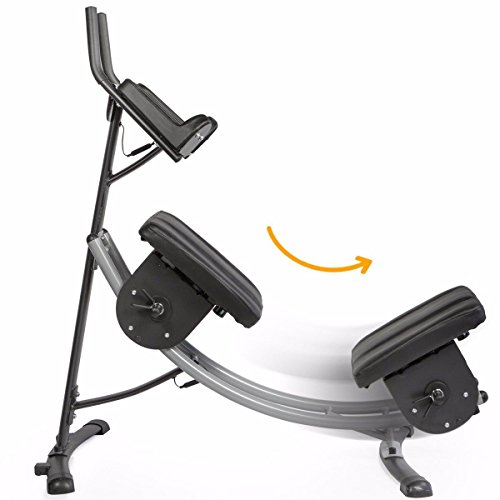 XtremepowerUS Deluxe Abdominal Crunch Coaster Fitness Equipment Body ...