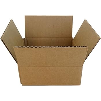 Amazon.com : (25) Brown Cardboard CD Storage Shipping Boxes - Each ...