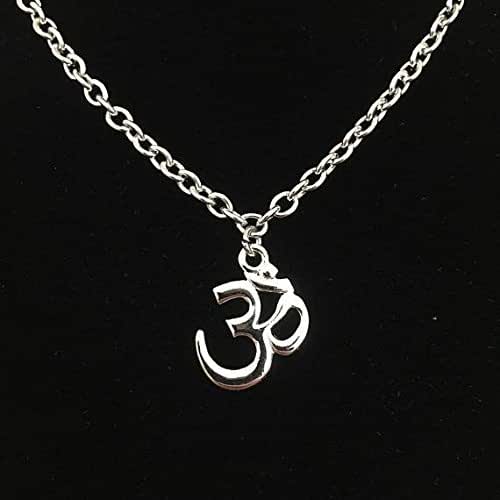Amazon.com: Om Pendant Chain Necklace : Handmade Products