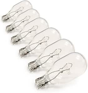 eTopLighting (6) Bulbs, 12V 7W Low Voltage T7 Wedge Base Replacement ...