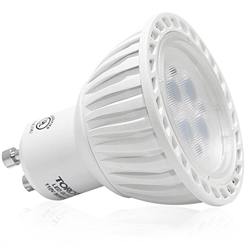 Torchstar MR16 GU10 LED Light Bulb, 5W (50W Equivalent), 5000K Daylight ...