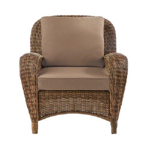 Amazon.com : Hampton Bay FRS80812C-BARE Beacon Park Stationary Wicker ...