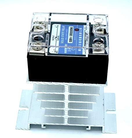 DC 60A Solid State Relay with Heat Sink – BigaMart