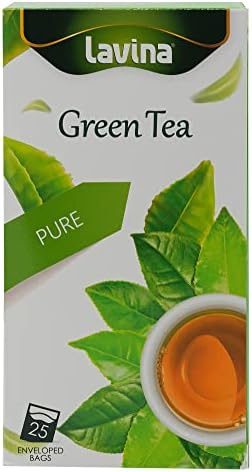 سعر Lavina Green Tea Enveloped Bags 25 x 1.7 g, Pack of 1 فى السعودية ...