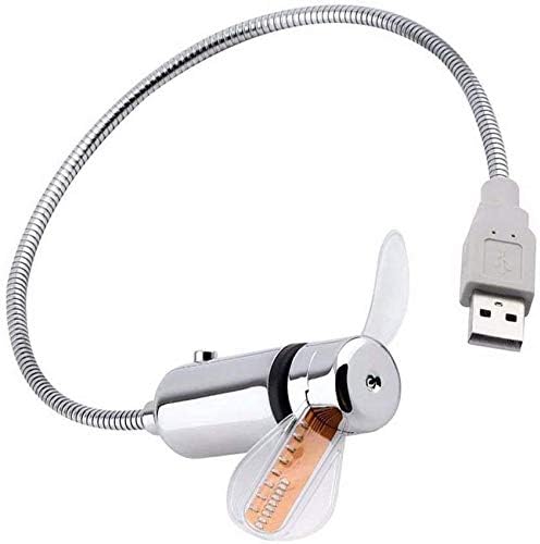 USB LED RGB Programmable Fan for PC Laptop Notebook Desktops Flexible ...