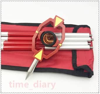 New Mini Prism with 4 Poles for Leica Total Stations Prism Constant -30 ...