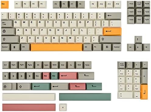 GTSP Cherry Profile Keycaps 60 Persent Retro PBT 134-key Cap Cover Set ...