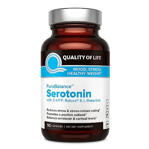 Quality of Life Pure Balance Serotonin Premium 5-HTP & Stress ...