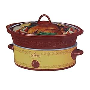 Amazon.com: Rival SCVE500-A2 5-Quart Slow Cooking Crock Pot Cooker ...