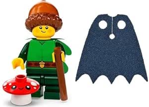 Amazon.com: LEGO Minifigure Series 22: Forest Elf with Bonus Blue Cape ...