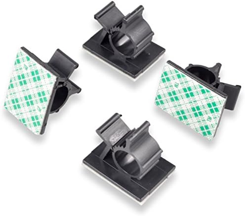 Conwork Cable Clips, Adhesive Wire Management Clamps, Desktop Cord ...