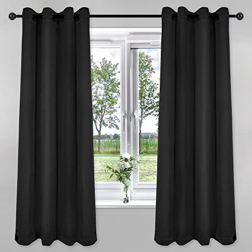 JADE POKE Flame Retardant Window Curtains for Bedroom Bookstore - Noise ...