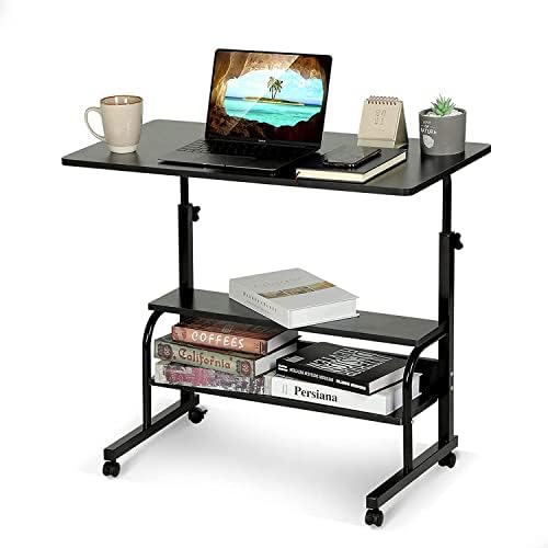 (80 * 40CM）Adjustable Standing Desk, Small Desks for Small Spaces ...