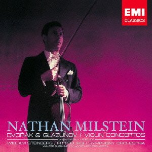 Nathan Milstein - Dvorak & Glazunov: Violin Concertos [Japan CD] TOCE-16328 by Nathan Milstein ...