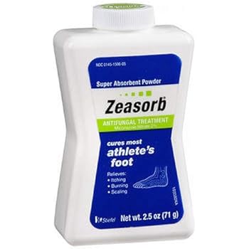Amazon.com: Zeasorb-AF Antifungal Powder 2.50 oz (Pack of 3): Health ...