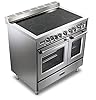 Verona Prestige Series VPFSEE365DSS 36 Inch All Electric Freestanding ...