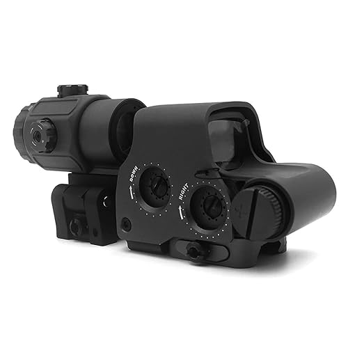 558 Holographic Sight and G43 3X Magnifier Hybrid Sight, Green & Red ...