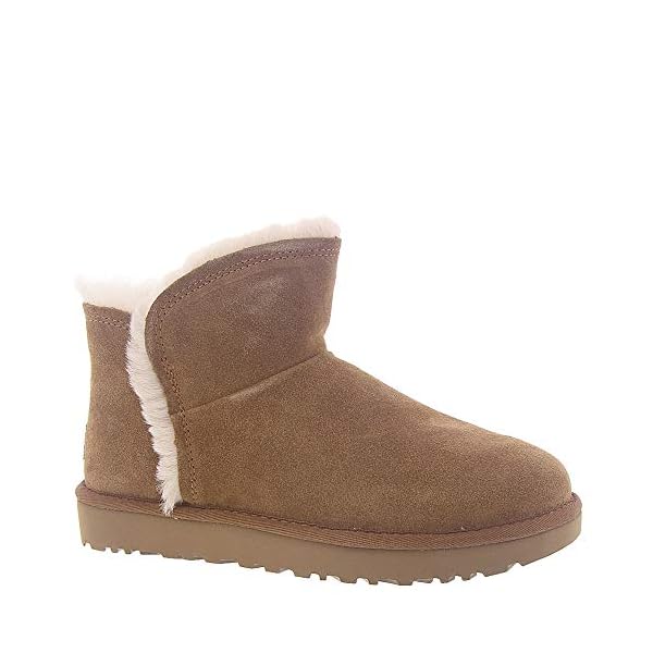 UGG Women's Classic Mini Fluff High-Low Boot | Pretty Boots and Shoes