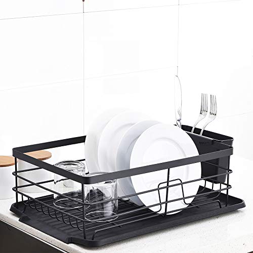 POPILION Quality 3 Piece Kitchen Sink Side Draining Dish Drying Rack ...