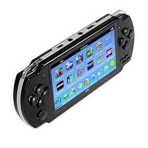 X6 Game Console 4.3 Inch Screen 8GB Handheld Game Player, Built-in 500 ...