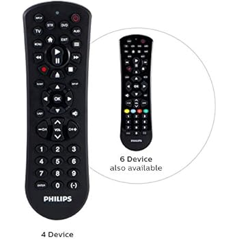 Amazon.com: Philips SRP5107/27 Universal Remote Control featuring ...