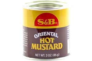 Amazon.com : S & B Mustard Powder Oriental Hot ( pack of 3) : Mustard ...