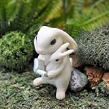Reading Rabbit Garden Statue