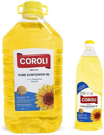 Coroli Pure Sunflower Oil 5 Liters + 750ml Bundle Pack price in UAE ...