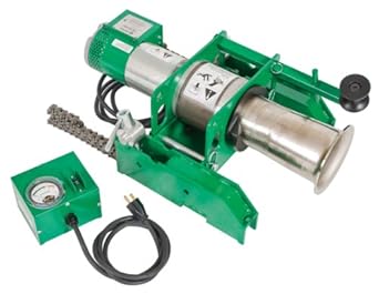 Greenlee 6801 Ultra Tugger 8 Cable Puller with Conduit Chain Mount ...