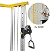 HulkFit Cable Crossover Attachment Multi-Function Adjustable Power Cage ...