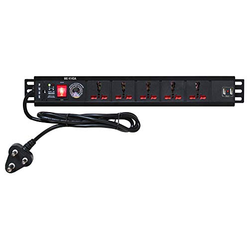 Buy MX 5 Universal Socket Surge Protector 16 Amp with Child Safety ...