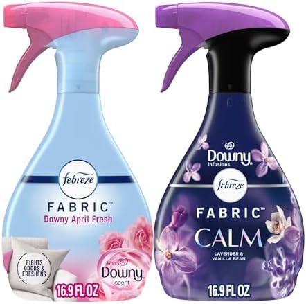 Febreze Odor-Fighting Fabric Refresher, Downy Calm and Downy April ...