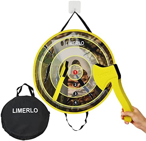Limerlo Toy Foam Axe Throwing Game Set for Kids Adults with 30” Large ...