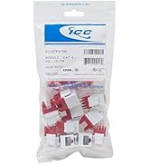 Amazon.com: ICC CAT5e RJ45 Keystone Jack for HD Style, White, 25-Pack ...