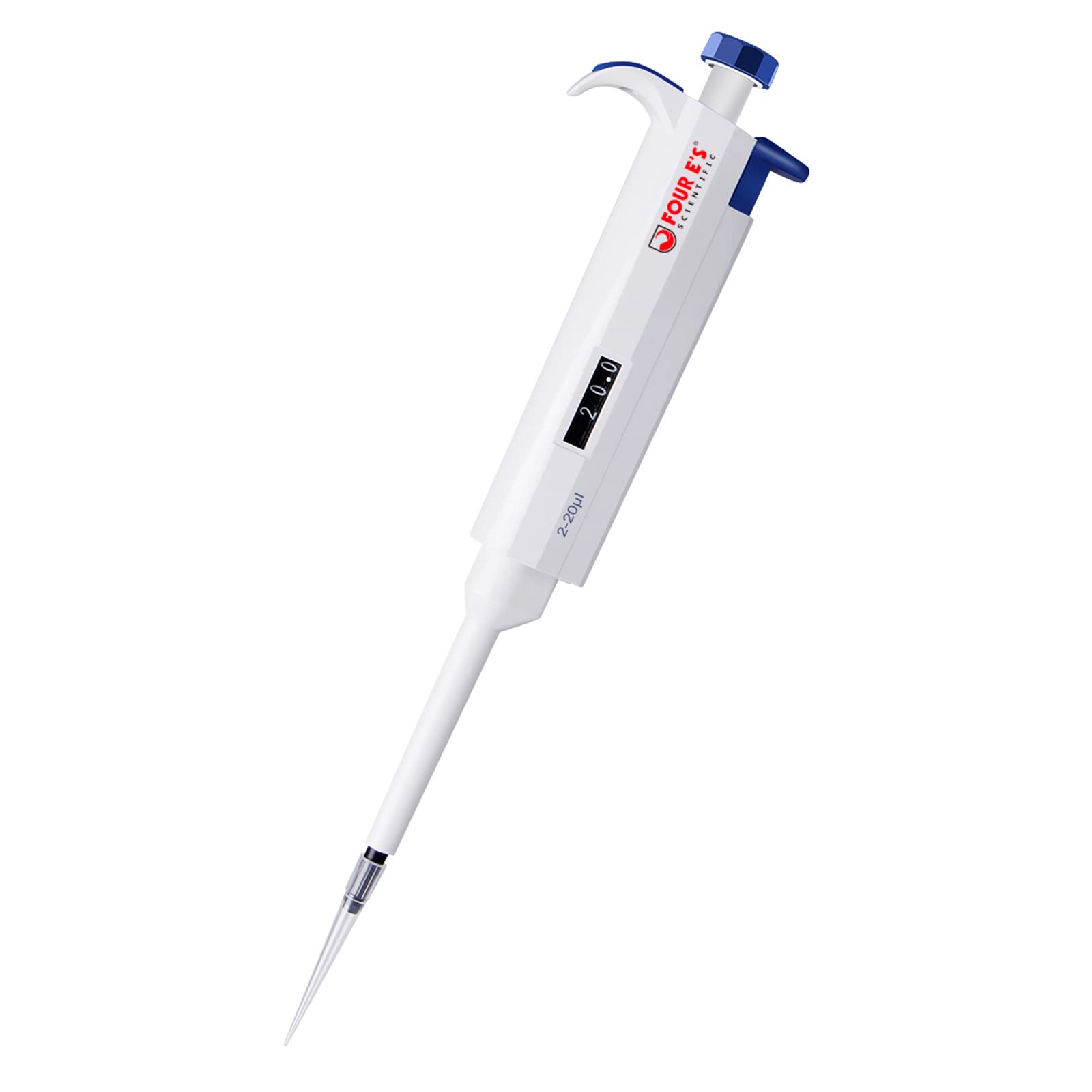 FOUR E'S SCIENTIFIC 2uL-20uL High-Accurate Single-Channel Manual ...