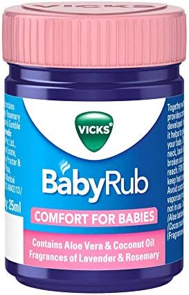Vicks Baby Rub Comfort for Babies (25ml) price in Saudi Arabia | Amazon ...