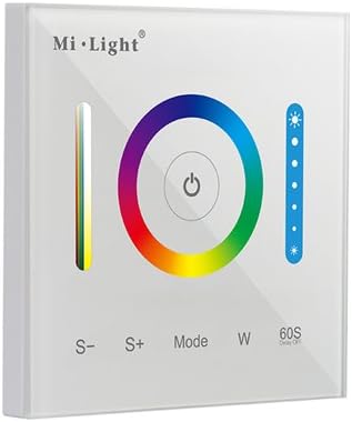 Mi.Light P3 Wall-Mounted Full Touch Panel Controller for 3528 5050 2835 ...