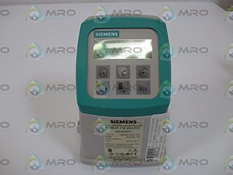 Siemens Mag 6000 Flowmeter Transmitter 24VDV - 7ME6920-1AA30-1AA0 ...