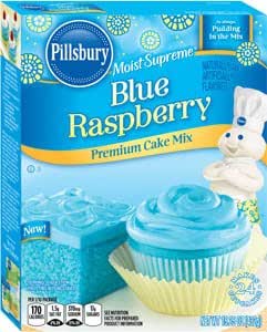 Amazon.com : Pillsbury Blue Raspberry Moist Supreme Premium Cake Mix ...