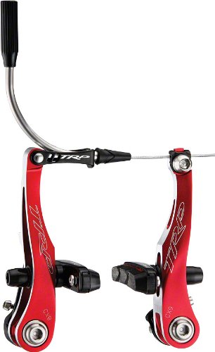 Amazon.com : TRP CX9 Mini Front and Rear V-Brake Set, Red : Bike Brake ...