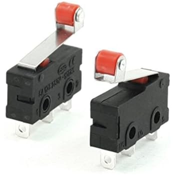 uxcell 10 Pcs G605-150S06A Micro Limit Switch Roller Lever Subminiature ...