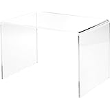 Amazon.com: Plymor Clear Acrylic Rectangular Display Riser, 6 inch ...